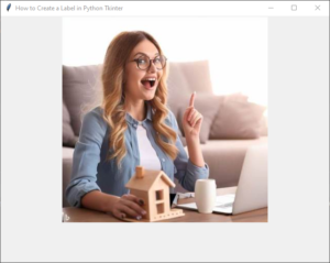 How to Create a Label in Python Tkinter