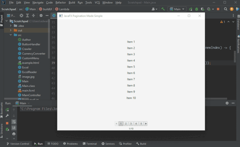JavaFX Pagination Made Simple