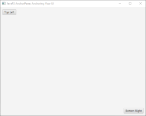 JavaFX AnchorPane: Anchoring Your UI