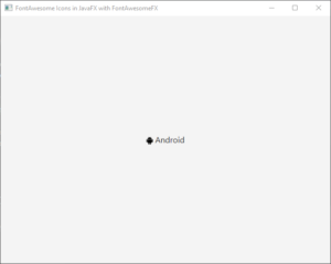 FontAwesome Icons in JavaFX with FontAwesomeFX