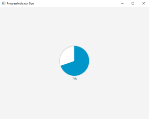 JavaFX ProgressIndicator Control