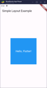 Building Layouts in Flutter