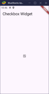 Flutter: CheckBox – Toggle Selection