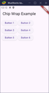 Flutter: Wrap Widget