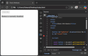 JavaScript Element Attributes