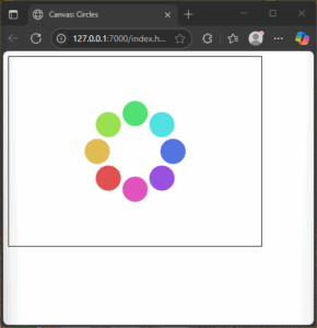 JavaScript Canvas: Drawing Circles and Arcs